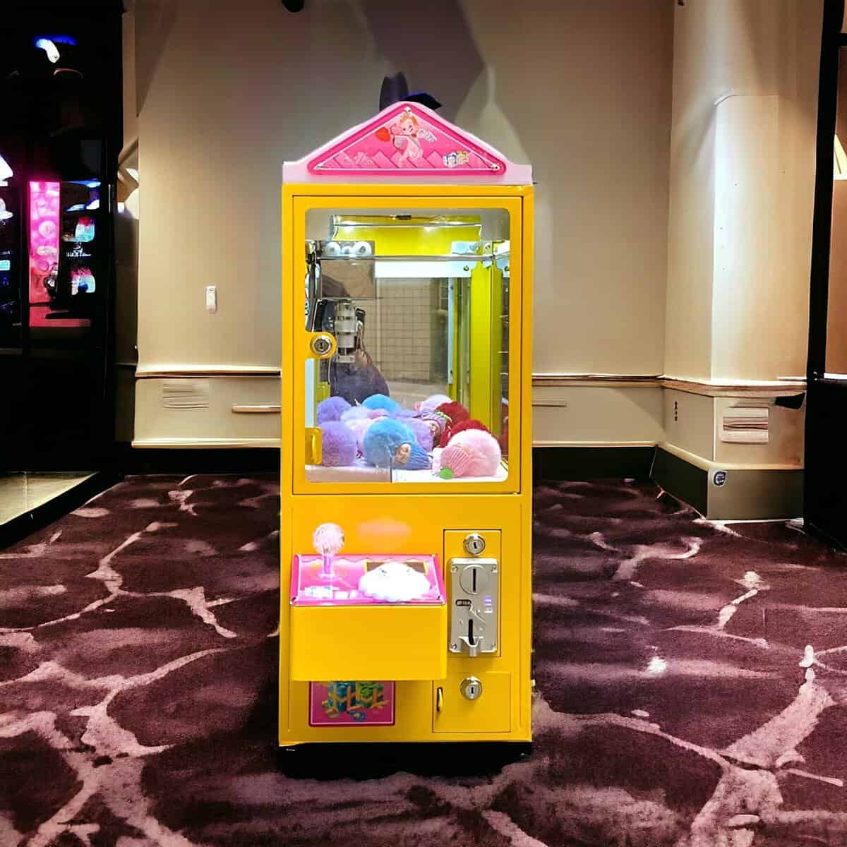 Machine à pince enfant géante